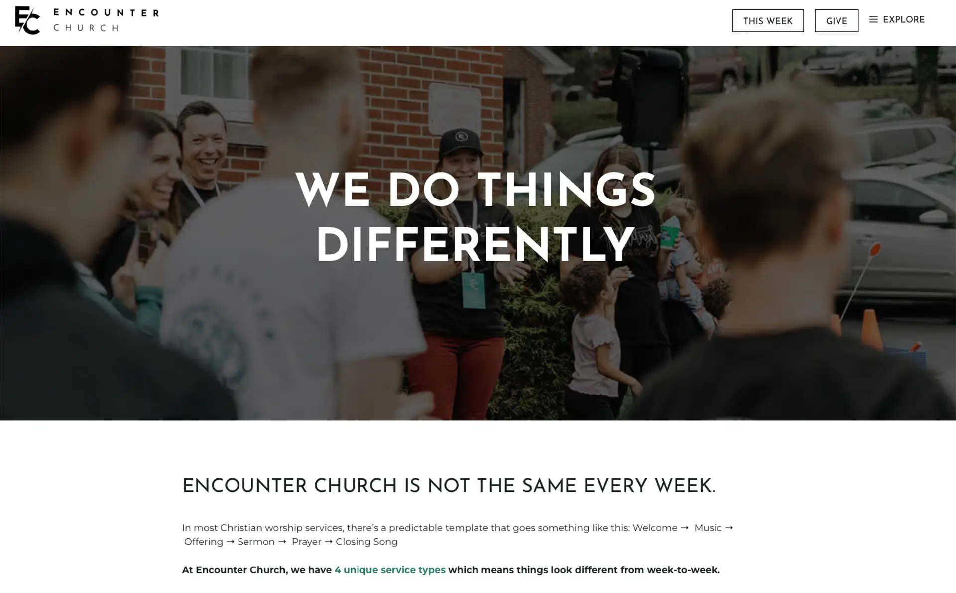 Interactive Church | Encounter Church | Visit